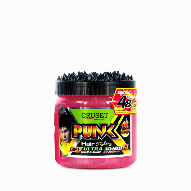 CRUSET Punk Hair Styling Gel Ultra Hold & Shine – CRUSET